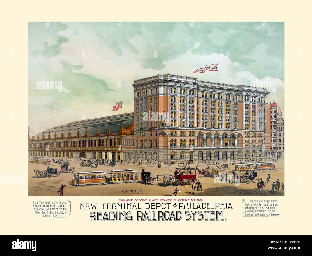 Reading Railroad System Stock Photo - Alamy