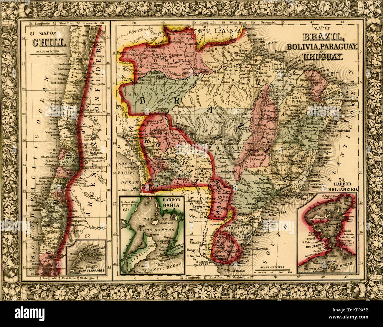 Brasil and chili and bolivia hi-res stock photography and images - Alamy