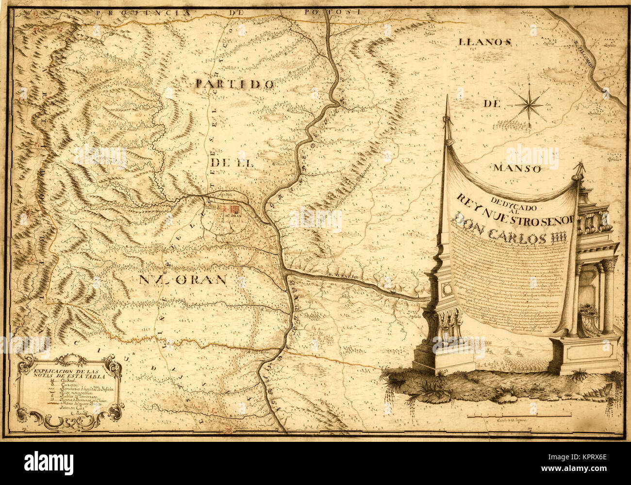 Chile topographic map hi-res stock photography and images - Alamy