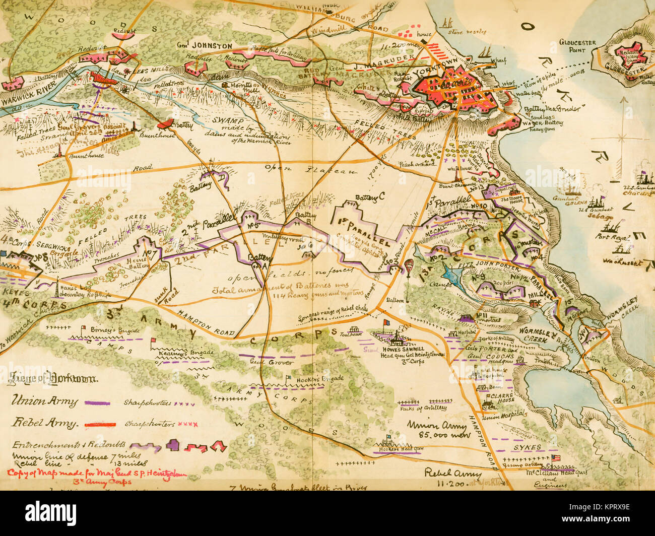 Map of richardson hi-res stock photography and images - Alamy