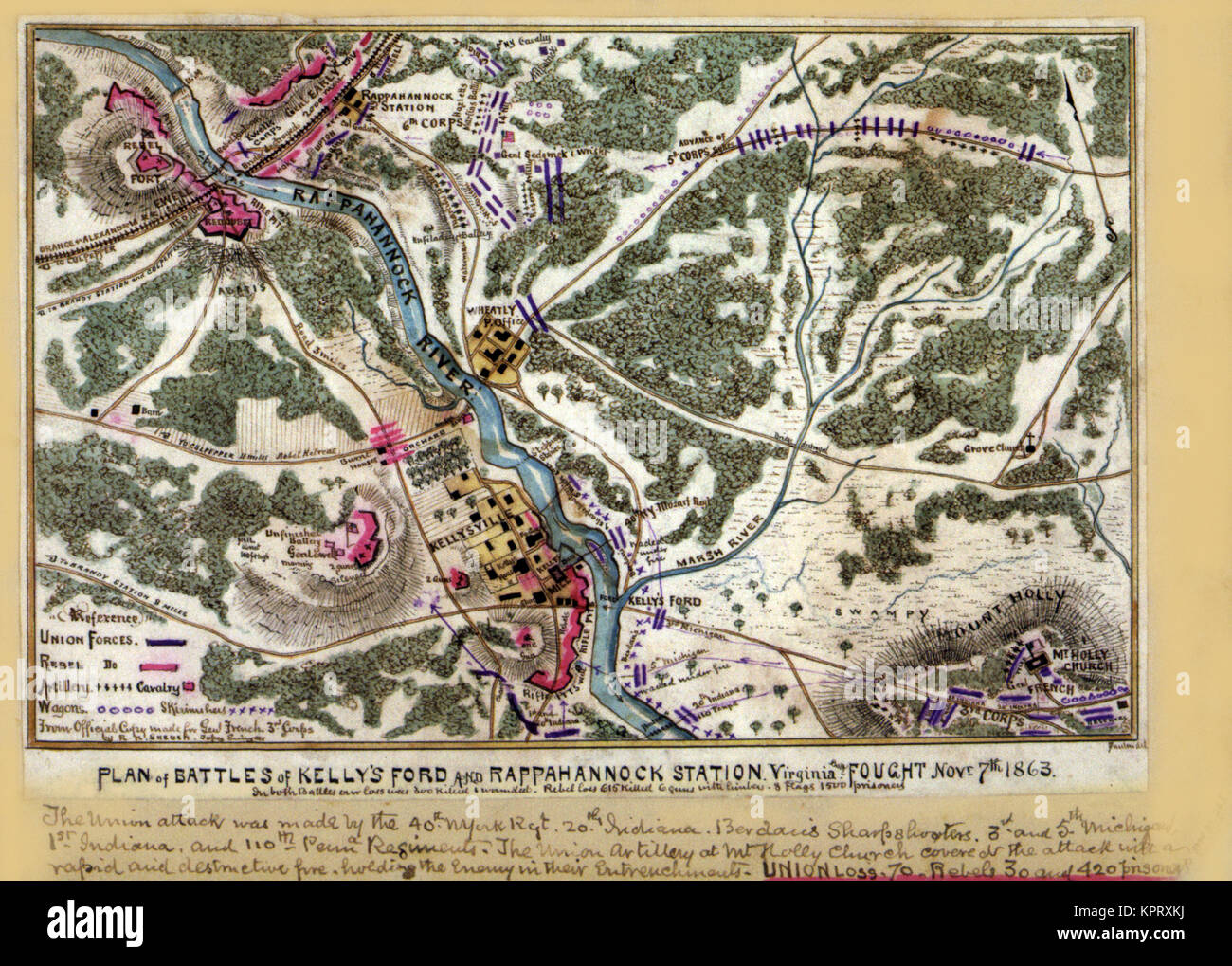 Plan of Rebel Prison Pen in Savannah, Georgia Stock Photo - Alamy