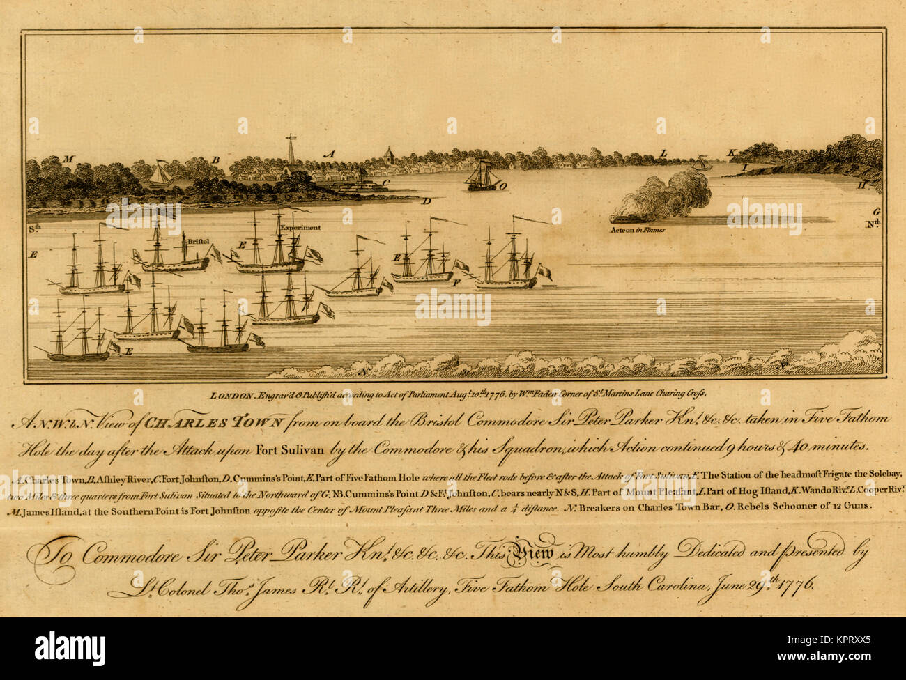 Battle of charleston hi-res stock photography and images - Alamy