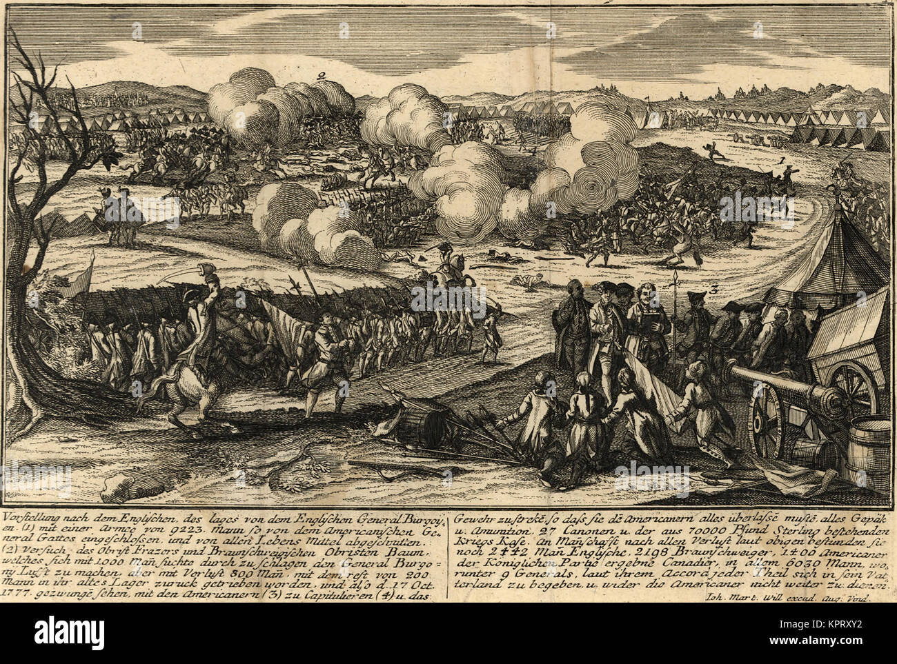 General burgoyne army hi-res stock photography and images - Alamy