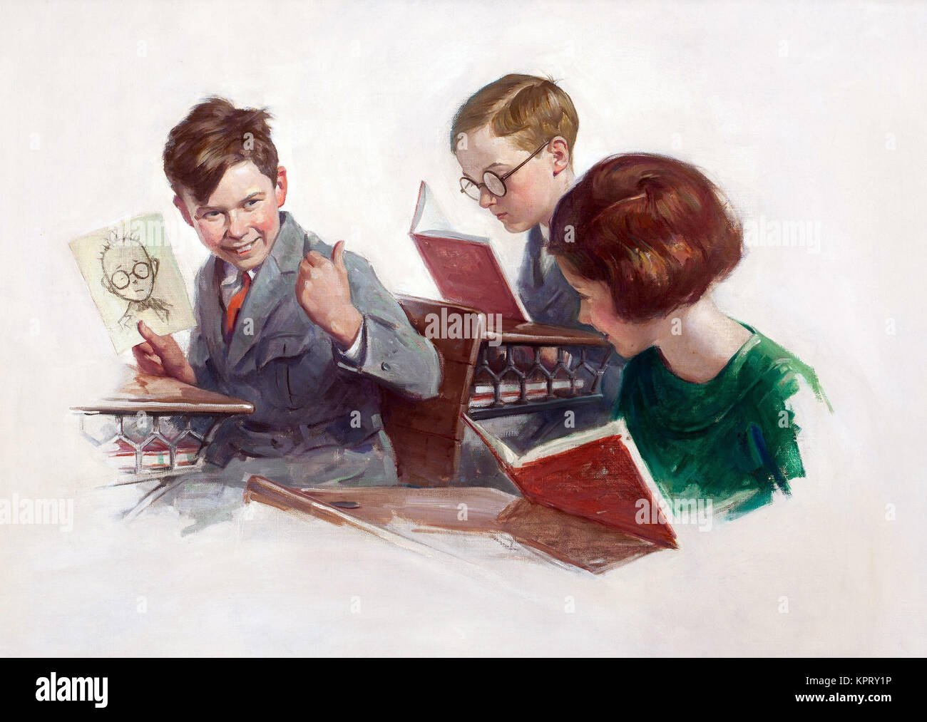 Misbehaving school hi-res stock photography and images - Alamy