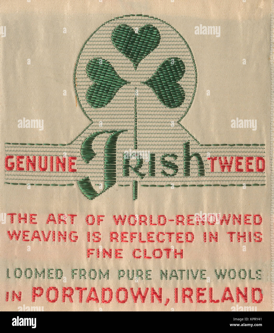 Genuine Irish Tweed Stock Photo - Alamy
