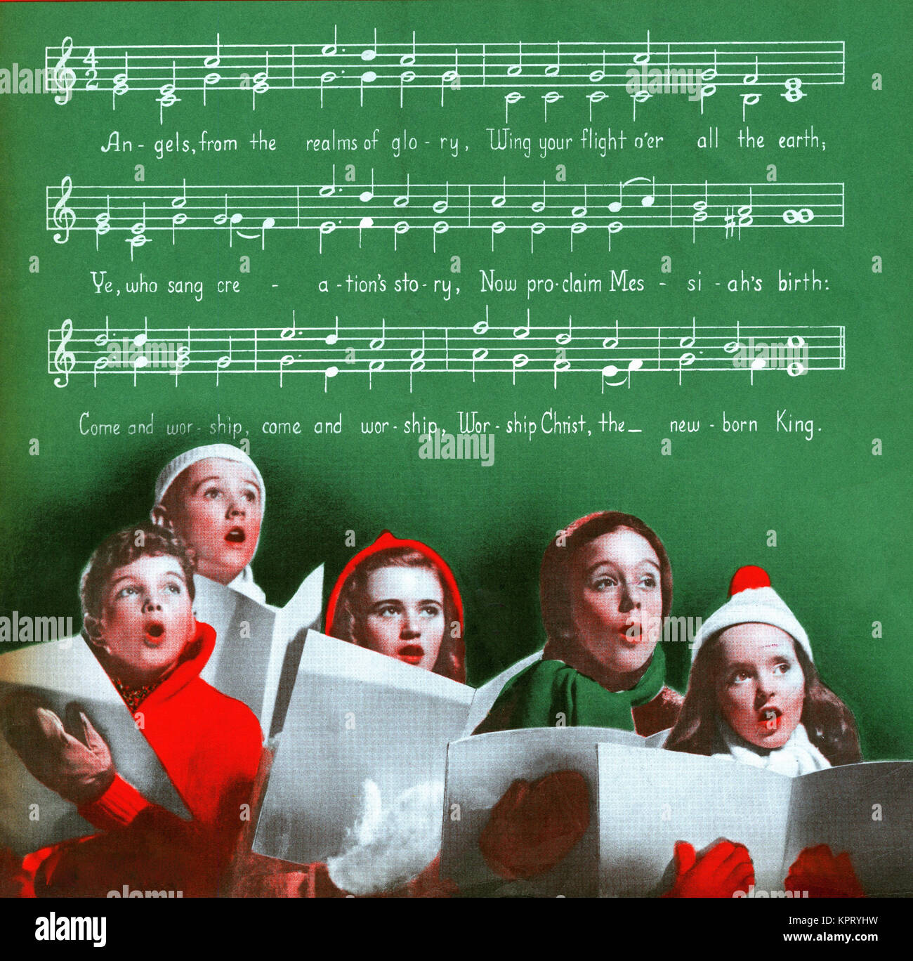 Music carols hi-res stock photography and images - Alamy