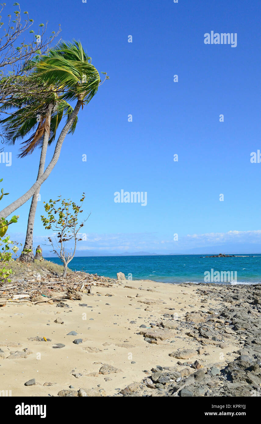 Foreshortening of Ambariobe, a little island near Nosy Komba ...