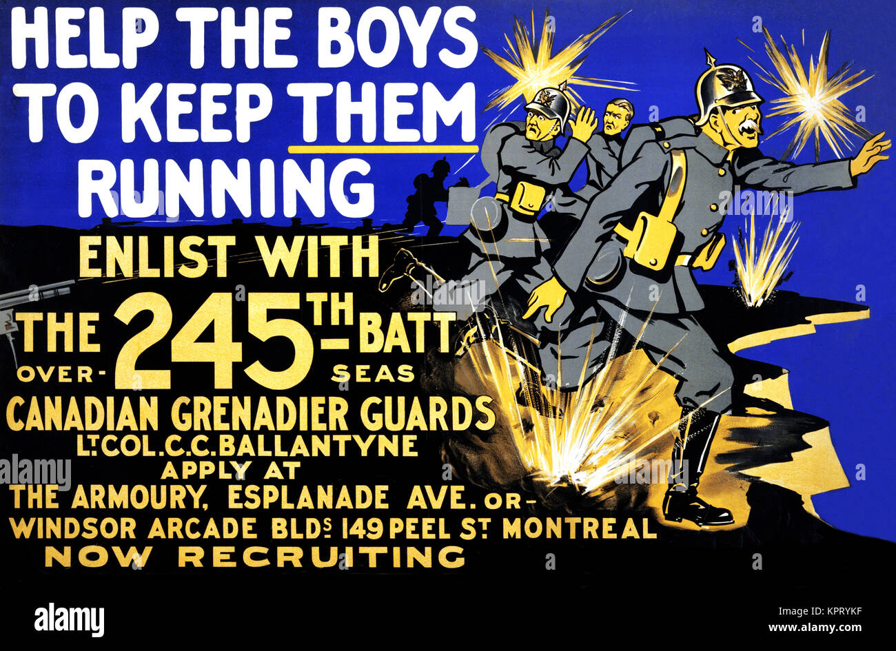 Help the boys to keep them running Stock Photo - Alamy