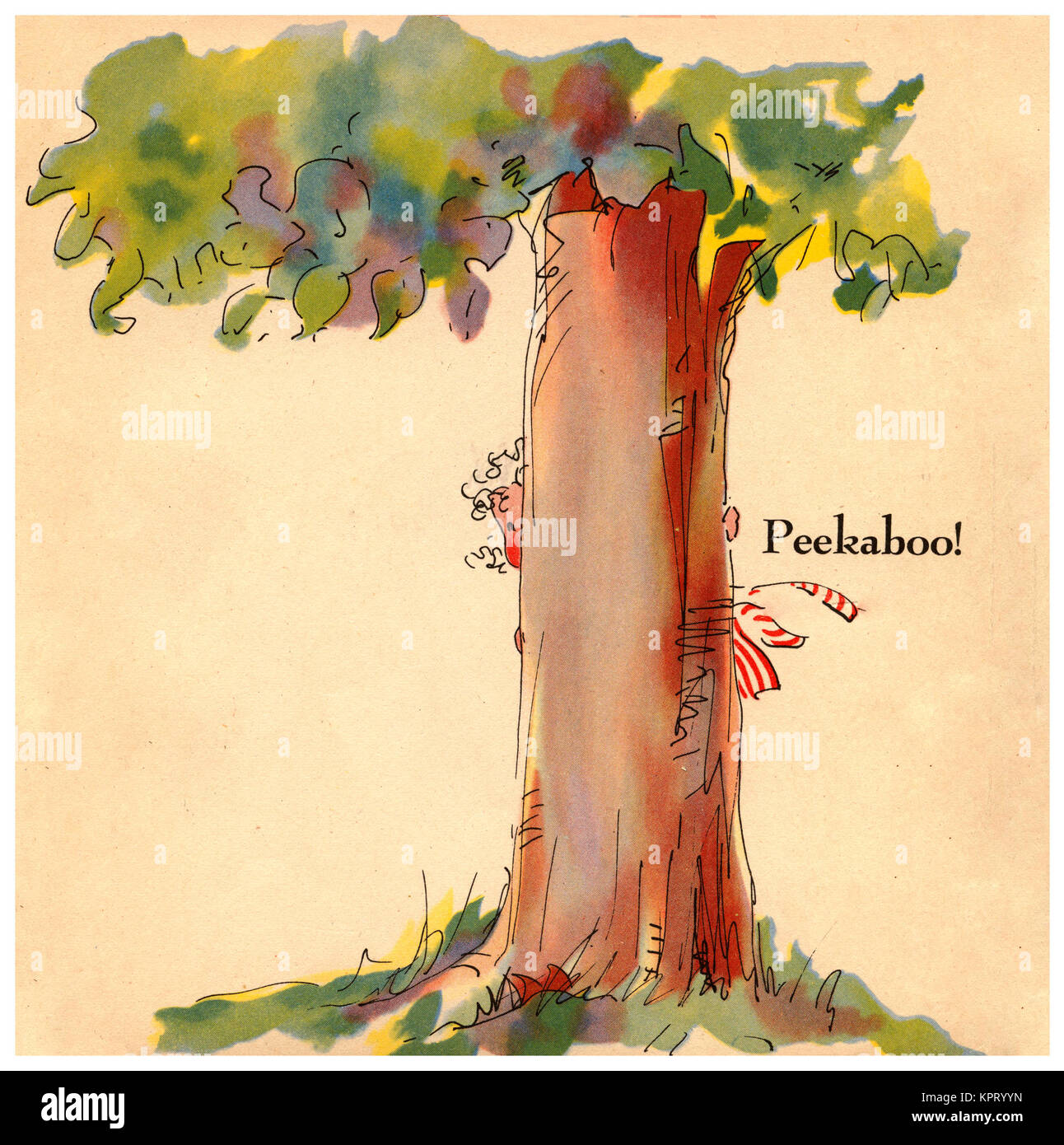 Peekaboo game hi-res stock photography and images - Alamy