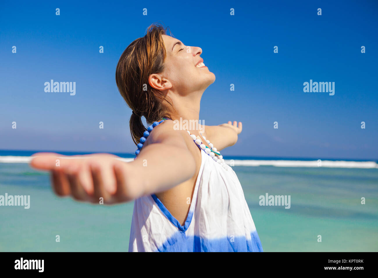 Enjoying the summer Stock Photo - Alamy