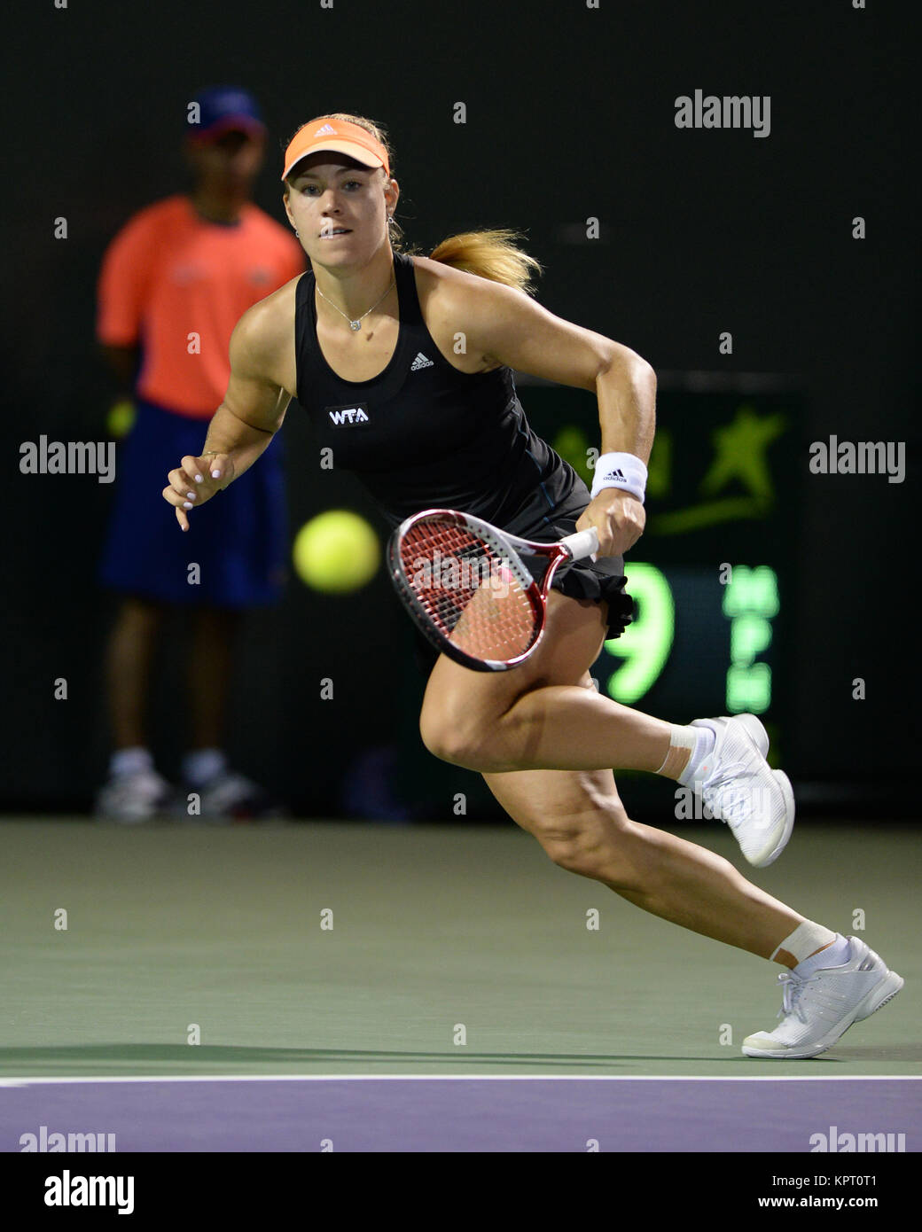 KEY BISCAYNE, FL - MARCH 25: Angelique Kerber during the Sony Open at ...