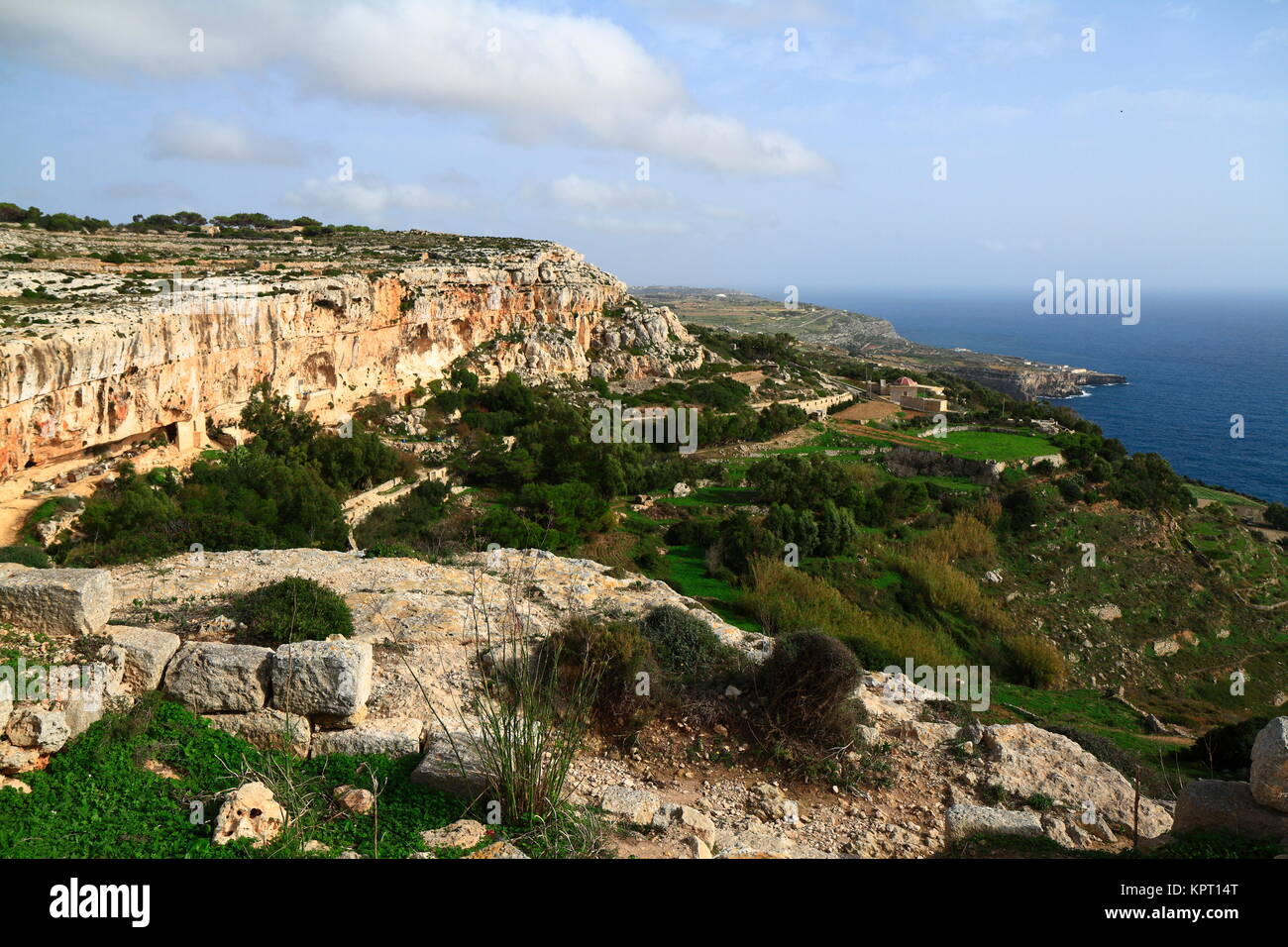 Dingli Cliffs, Malta Stock Photo - Alamy
