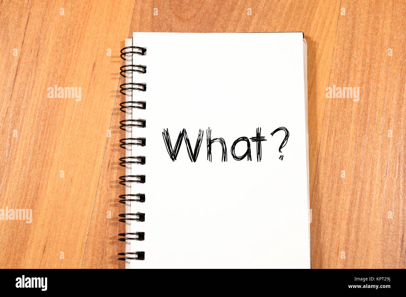 What write on notebook Stock Photo - Alamy