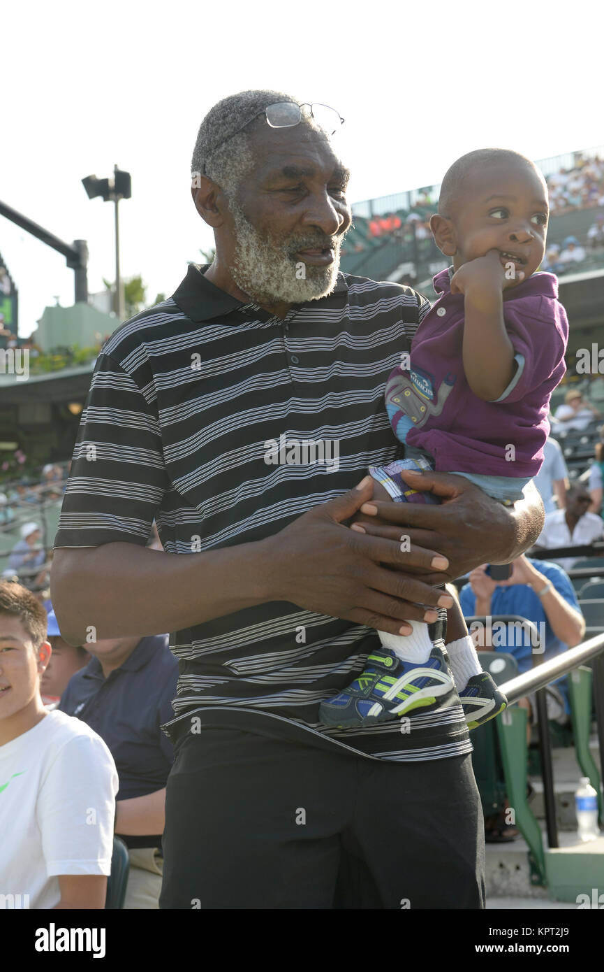 KEY BISCAYNE, FL - MARCH 20: Richard Williams, the father of Olympians ...