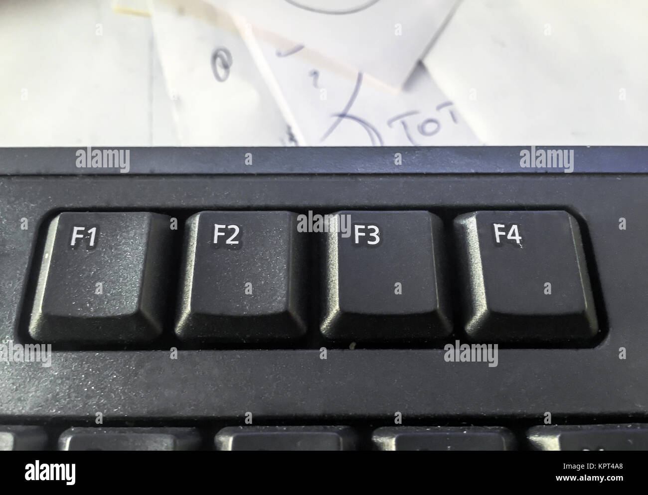 F keys of a pc keyboard Stock Photo - Alamy
