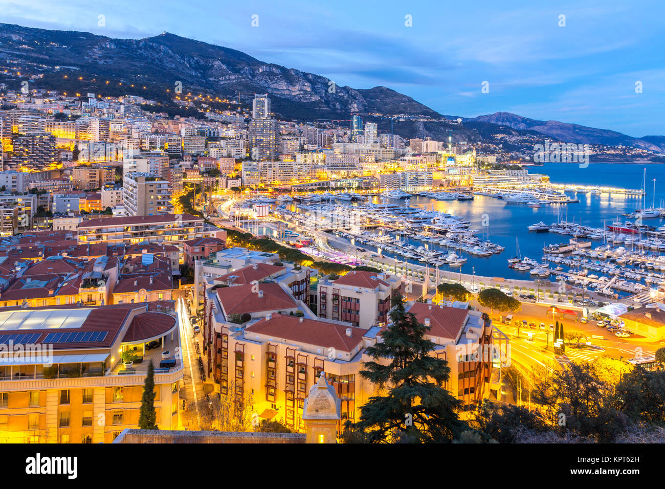 Monaco Monte Carlo harbour french riviera Stock Photo - Alamy