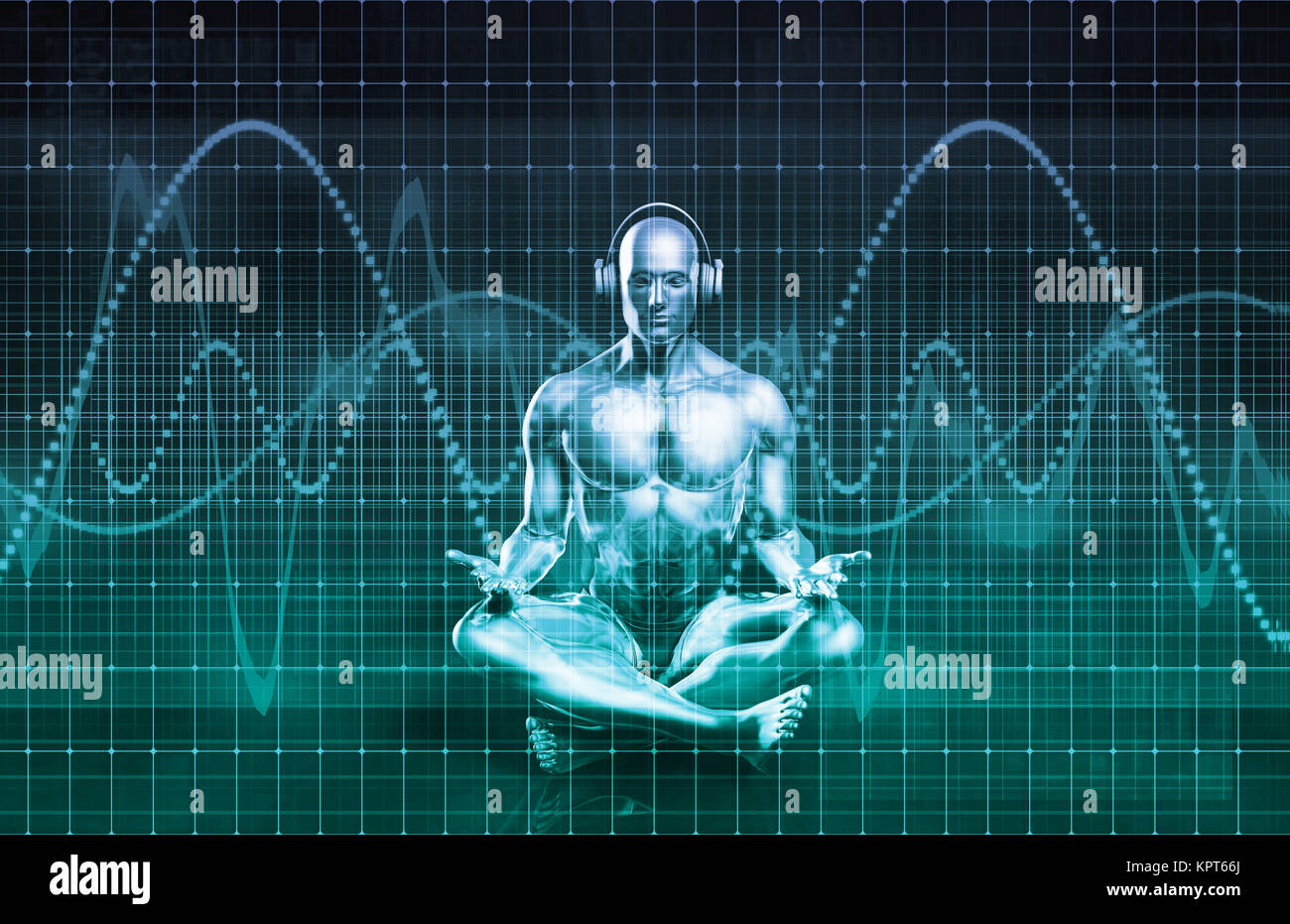 Music Festival and Concert with Headphone Stock Photo - Alamy