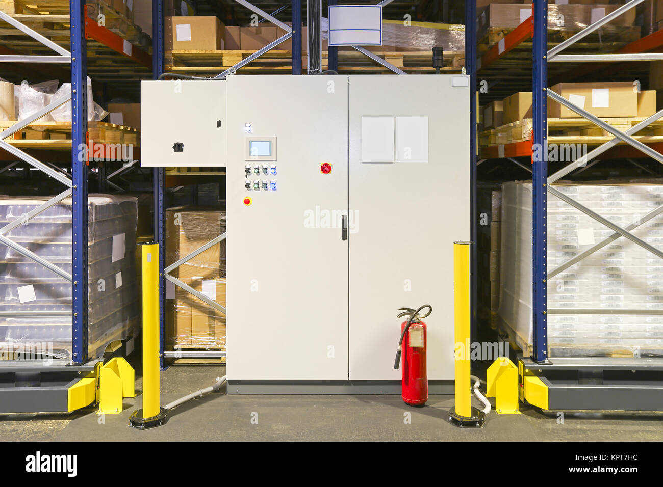 Control Cabinet For High Density Shelving System in Warehouse Stock ...