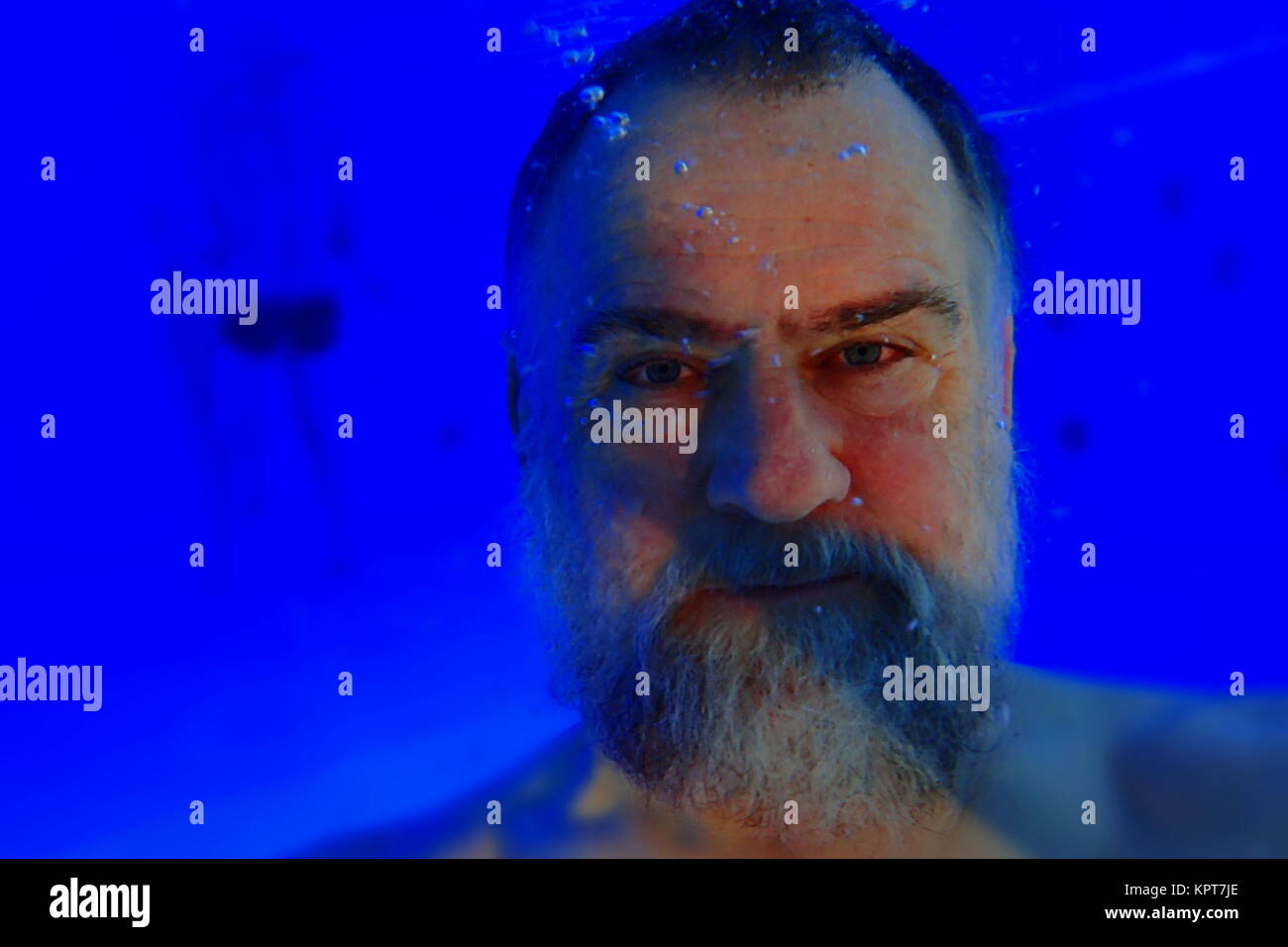 Man swimming pool nose hi-res stock photography and images - Alamy