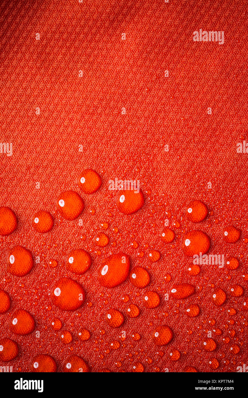 Waterproof coating background with water drops Stock Photo - Alamy