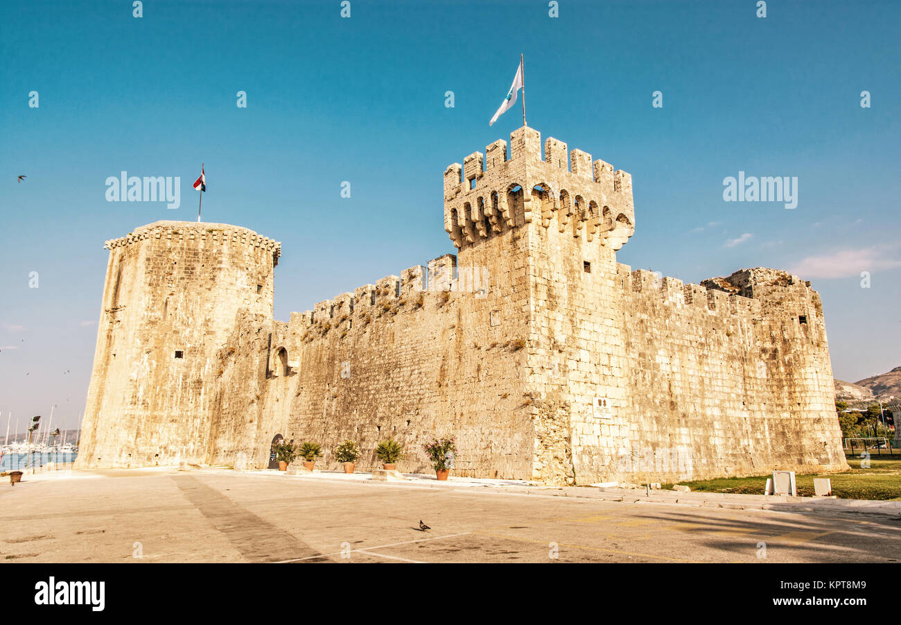 Kamerlengo is a castle and fortress in Trogir, Croatia. It was built by ...
