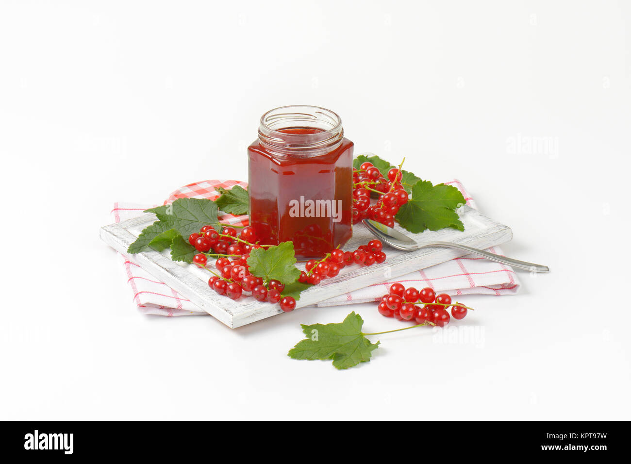 Red currant jelly Stock Photo - Alamy