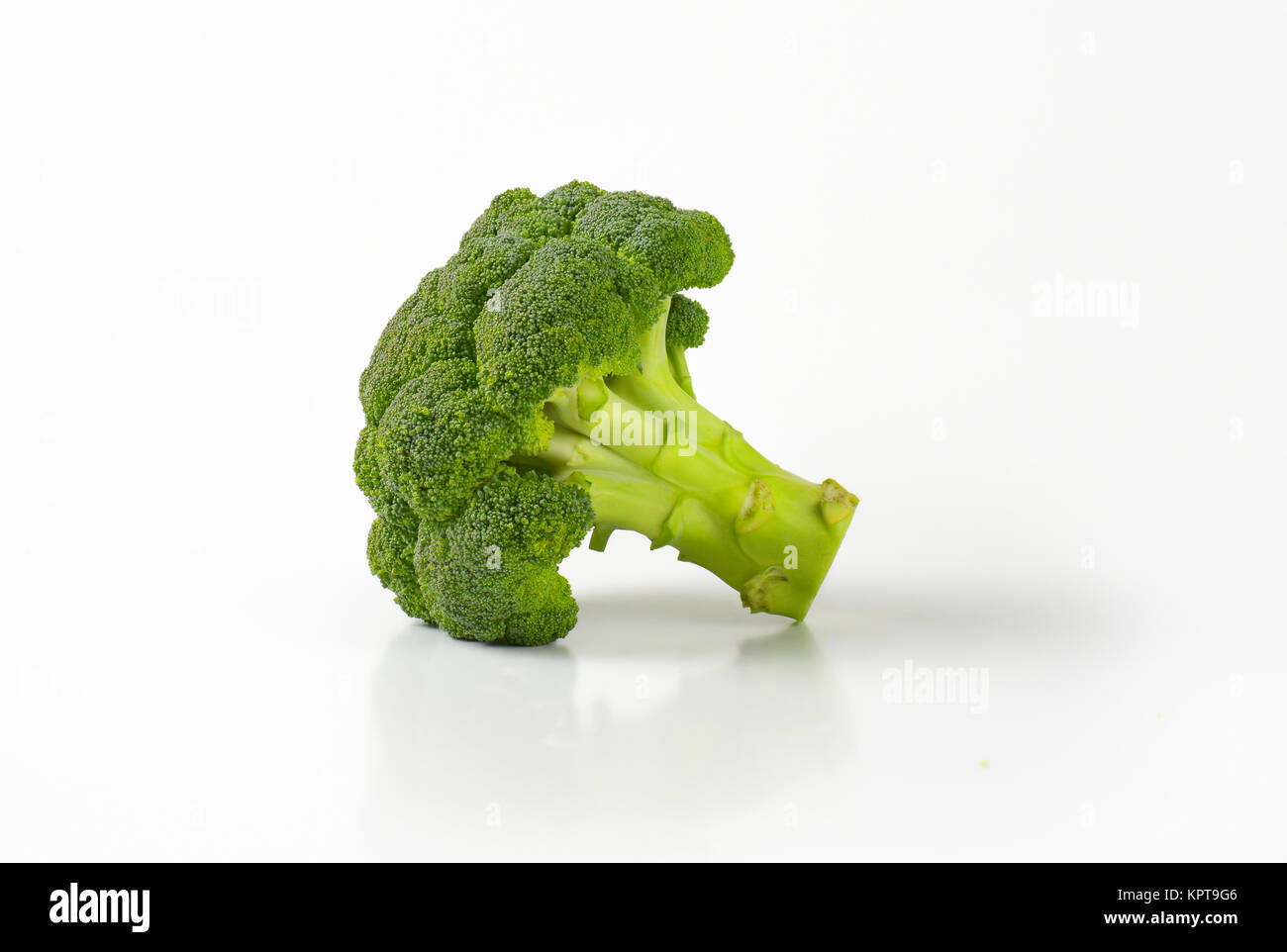 Fresh head of broccoli Stock Photo - Alamy