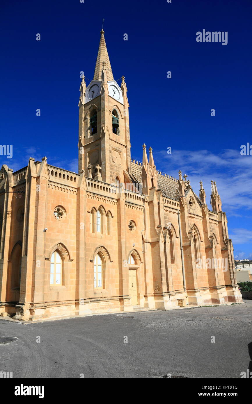 Our Lady of Lourdes chapel Mgarr Gozo Stock Photo - Alamy