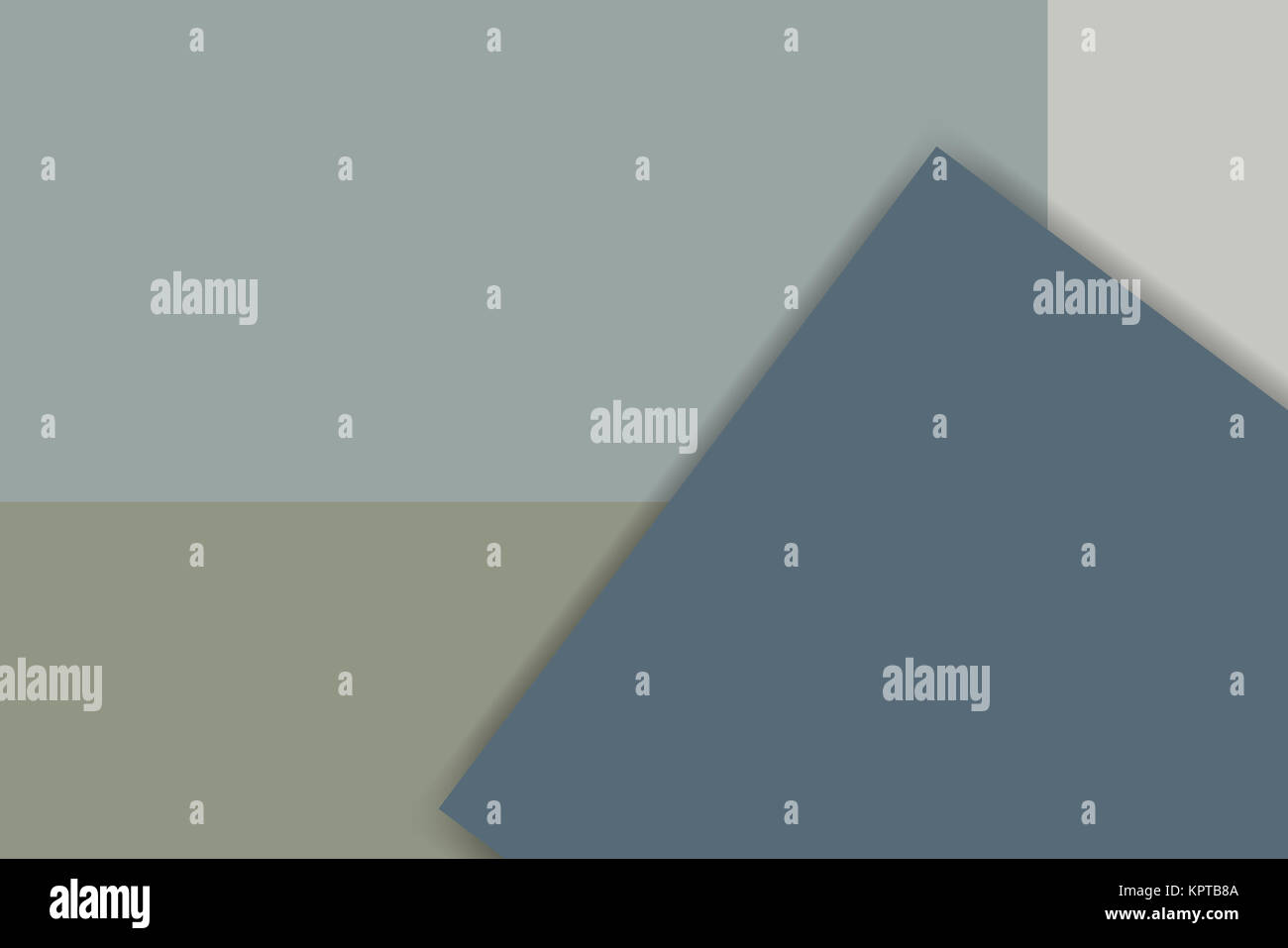 Rectangles of sunken colors are covered by rectangle of dark green and ...