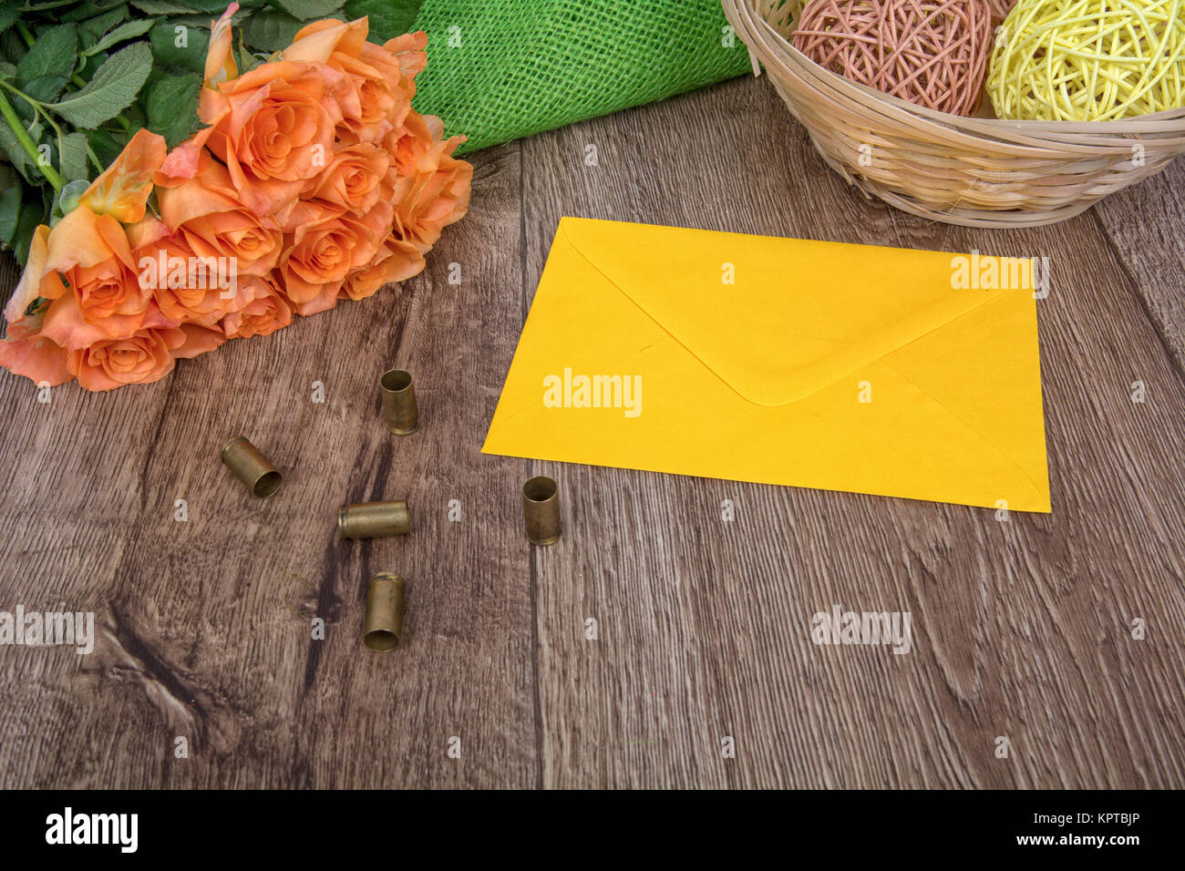 Bullets envelope hi-res stock photography and images - Alamy