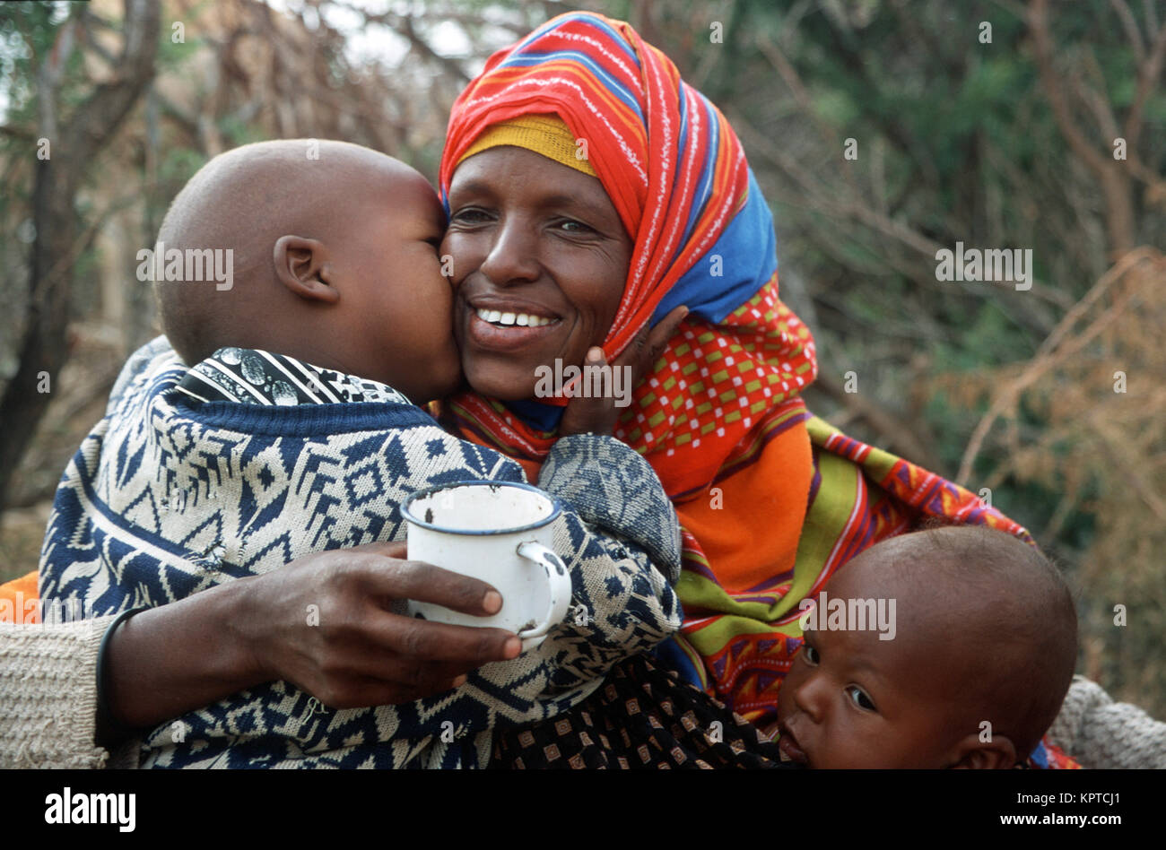 Somali woman smiling hi-res stock photography and images - Alamy