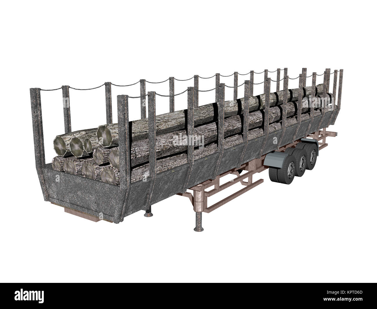 Trunks of wood Cut Out Stock Images & Pictures - Alamy