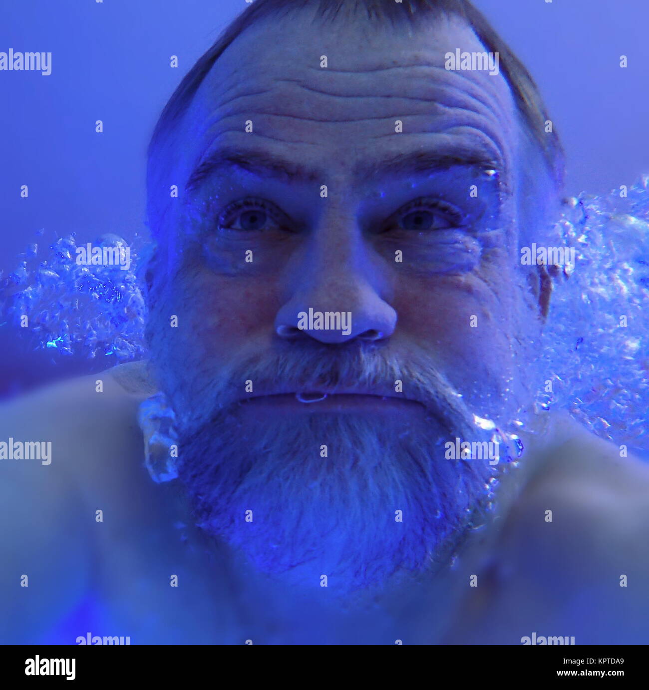 Man swimming pool nose hi-res stock photography and images - Alamy