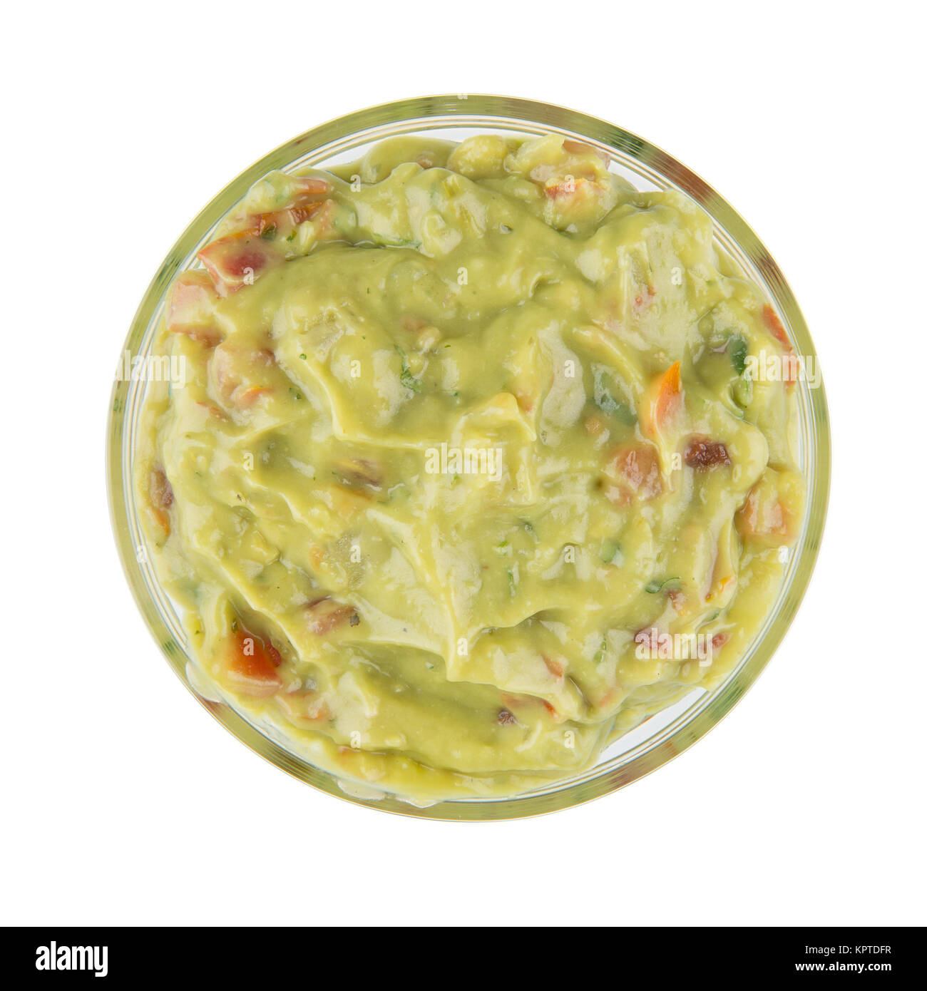 Bowl of Guacamole Stock Photo - Alamy