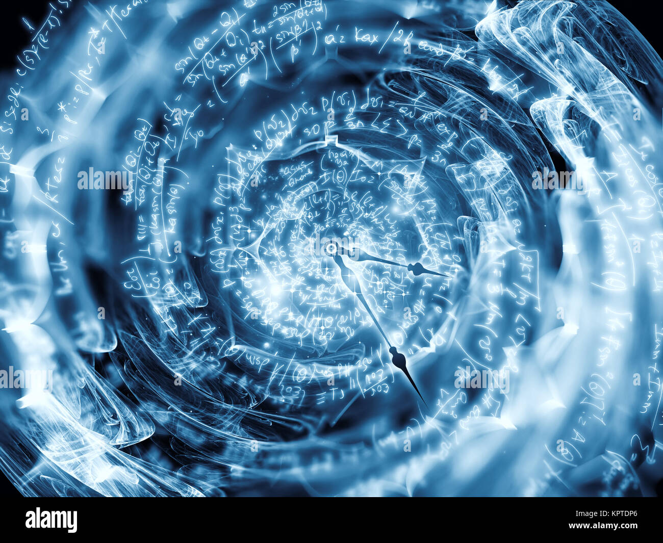 Nature Geometry series. Background design of mathematical formulas and ...