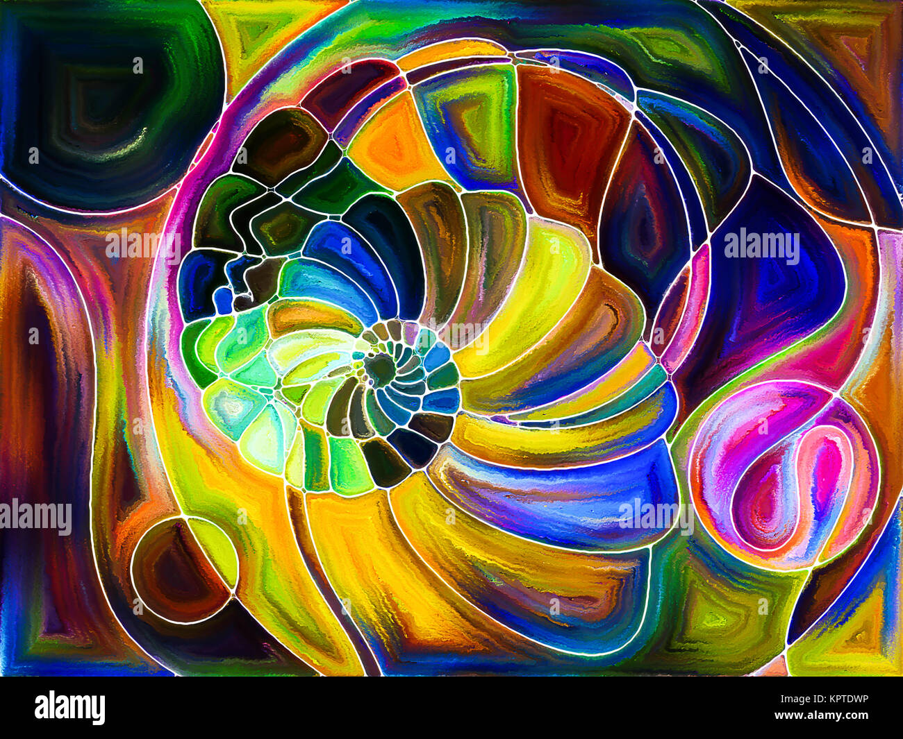 Life Geometry series. Background design of Human profiles and geometric ...