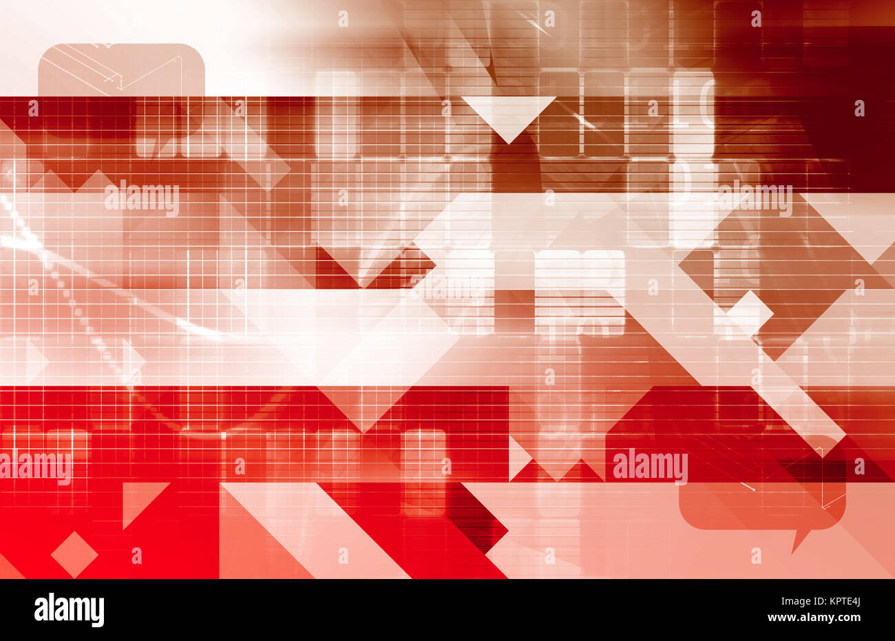 Database System with Updating Data Online Art Stock Photo - Alamy