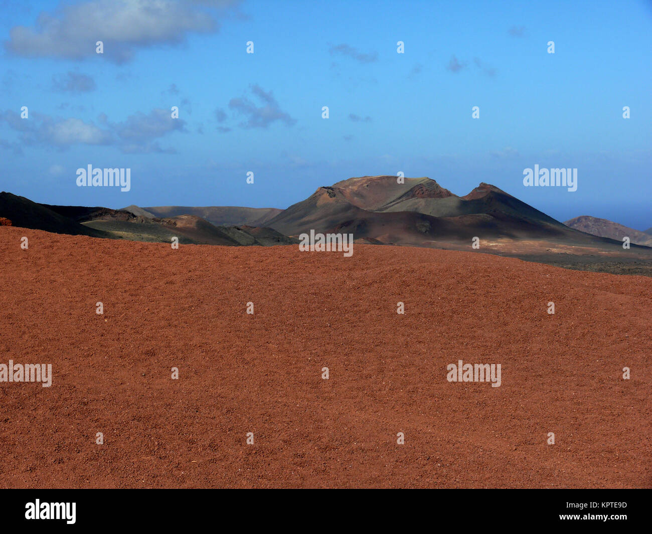 Fire mountains in Lanzarote Stock Photo - Alamy