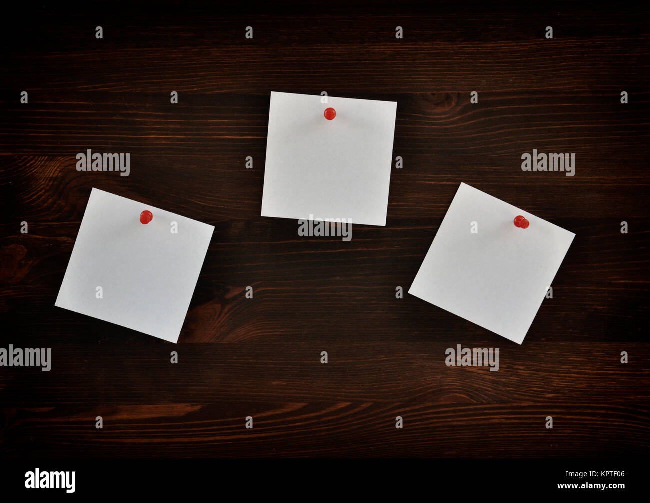 Background wood with blank notes, white sticker note Stock Photo - Alamy