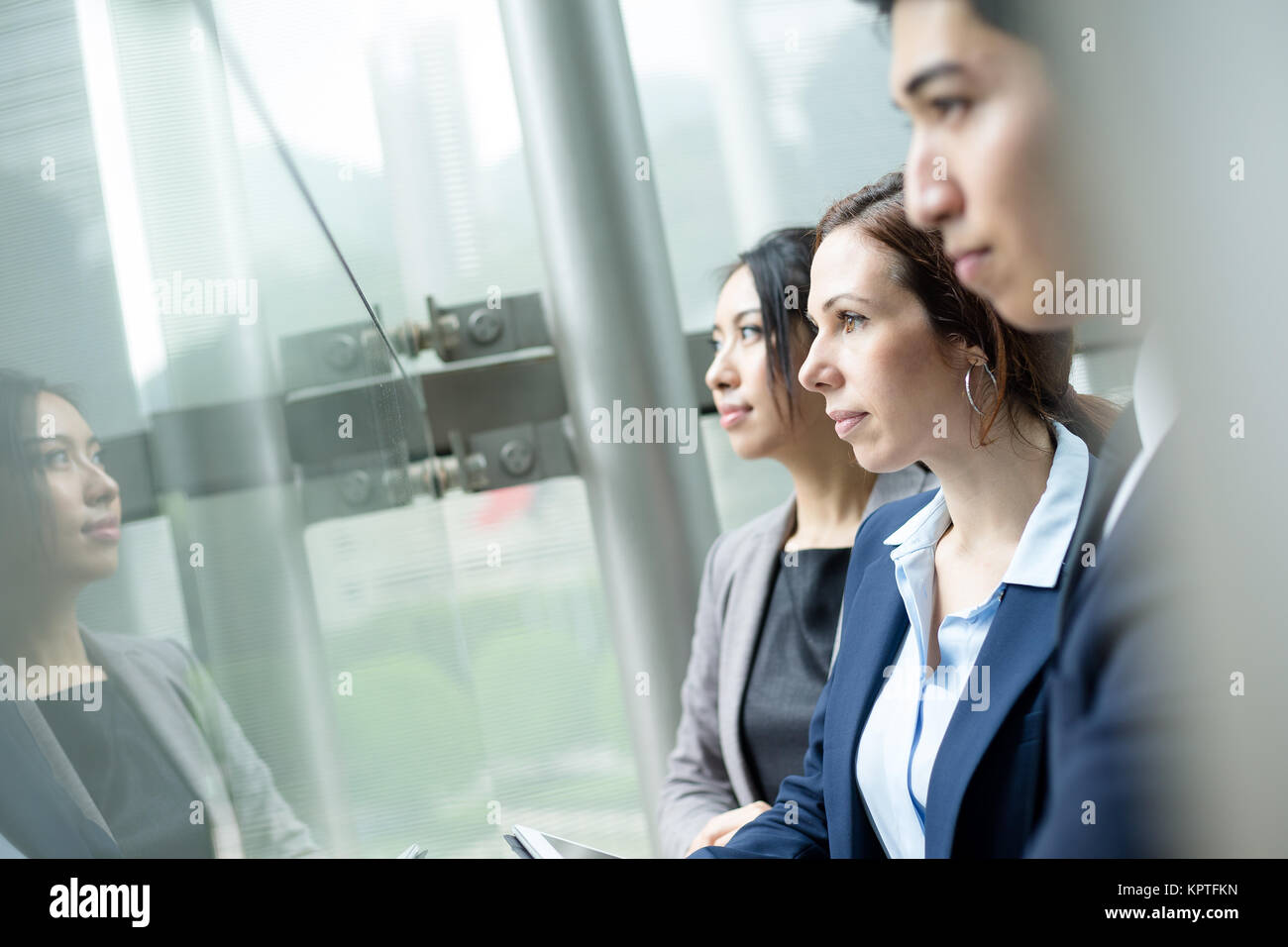 Business team at indoor Stock Photo - Alamy