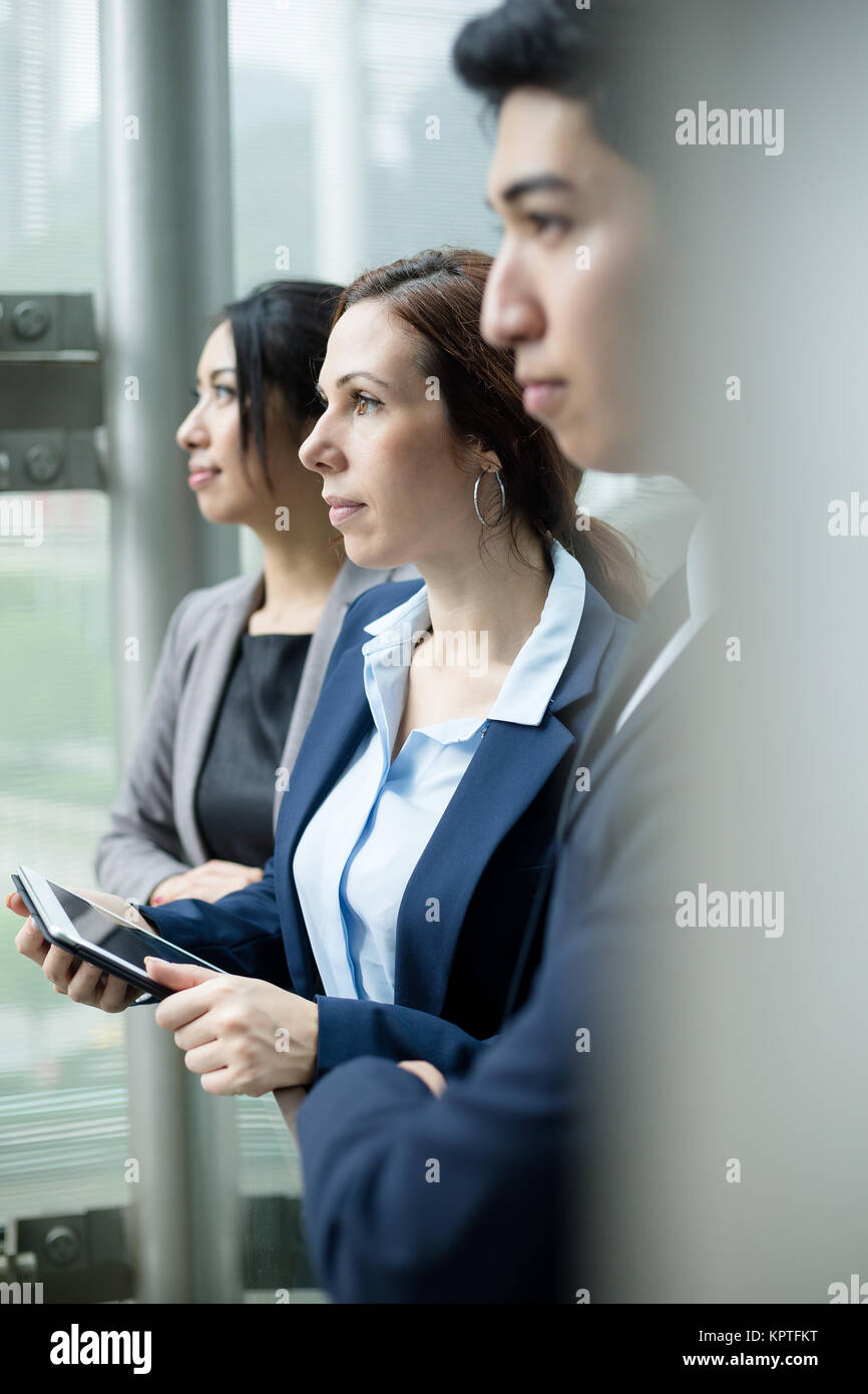 International business team Stock Photo - Alamy
