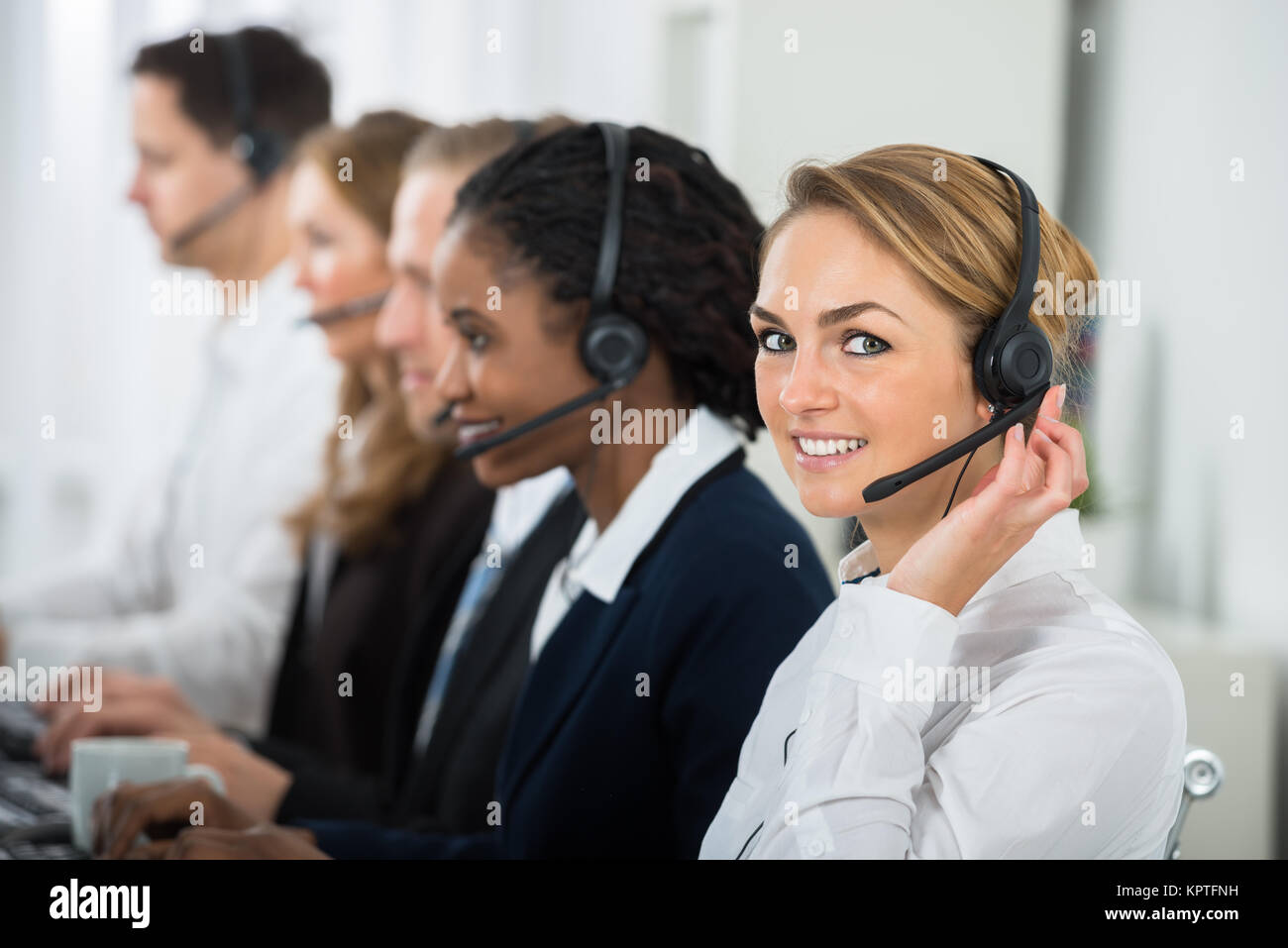 American telephone operators hi-res stock photography and images - Alamy