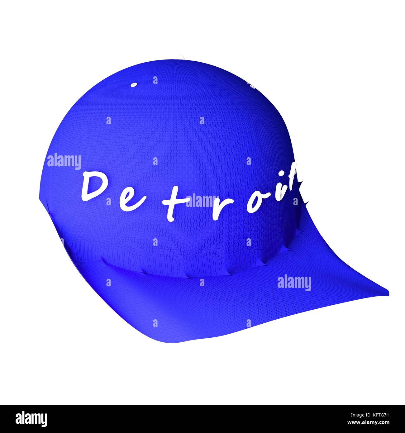 Baseball hat with words Detroit Stock Photo - Alamy