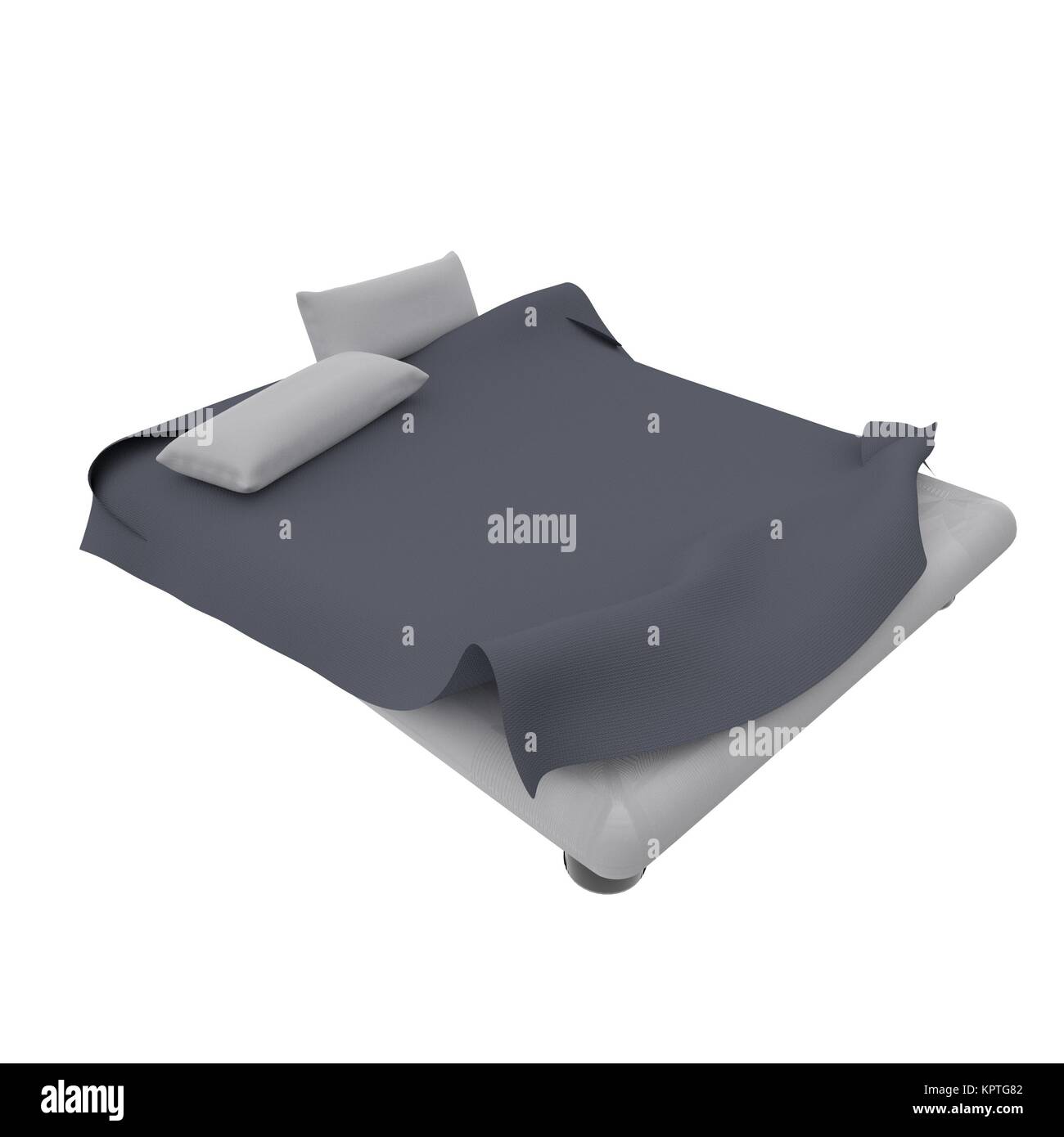 Clock over white 3d hi-res stock photography and images - Alamy