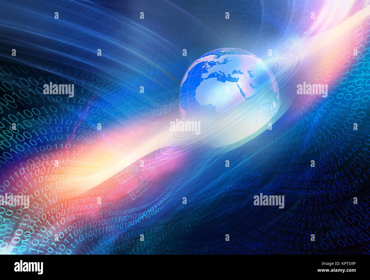 Graphical Digital World Background Concept Series 06 Stock Photo - Alamy