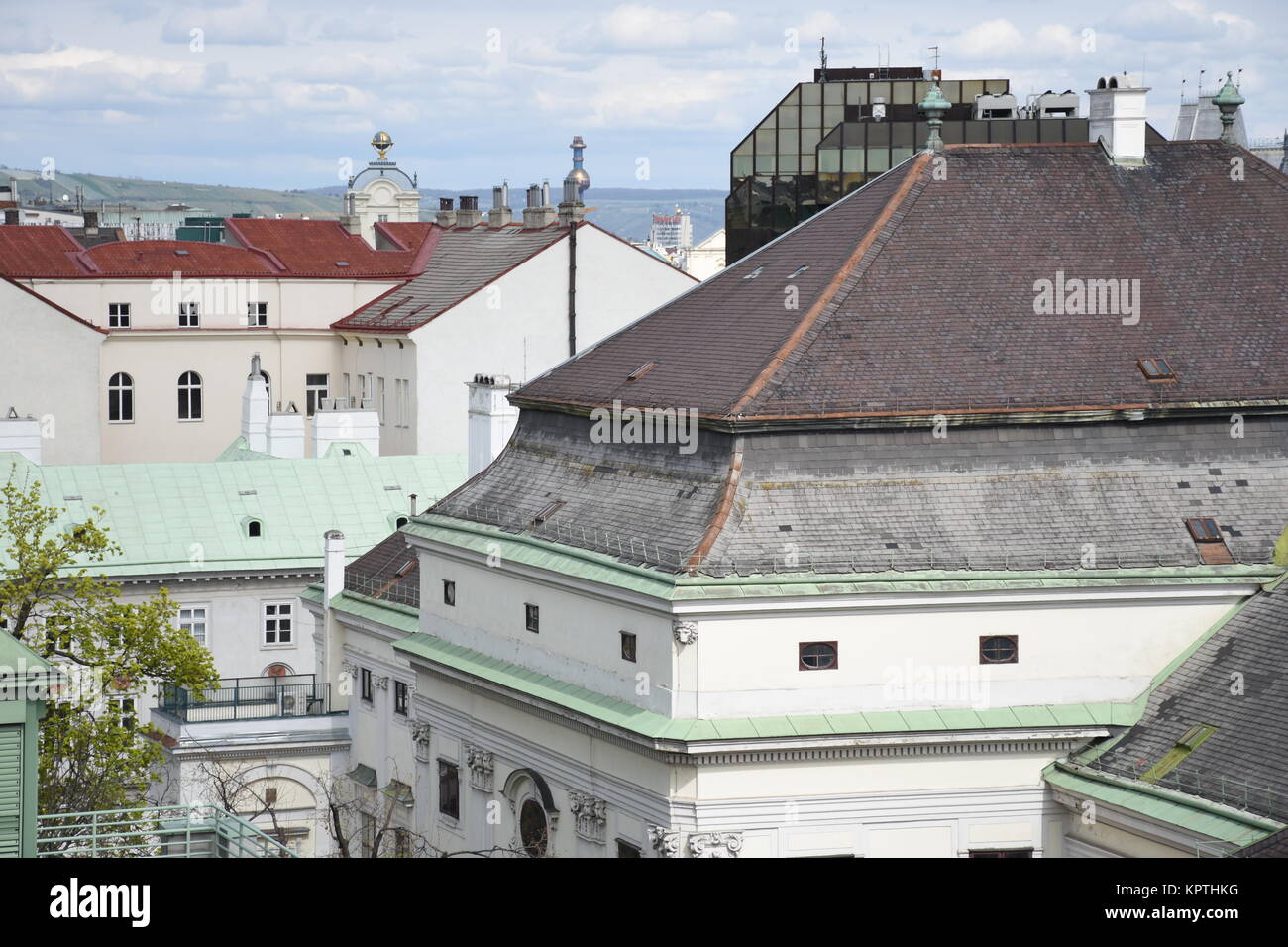 over the roofs of vienna Stock Photo - Alamy