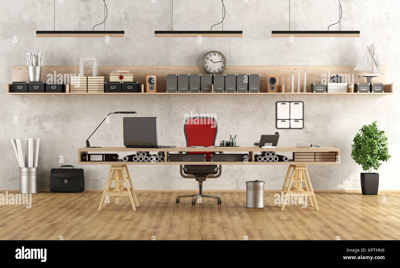 Architecture or engineering workplace Stock Photo - Alamy