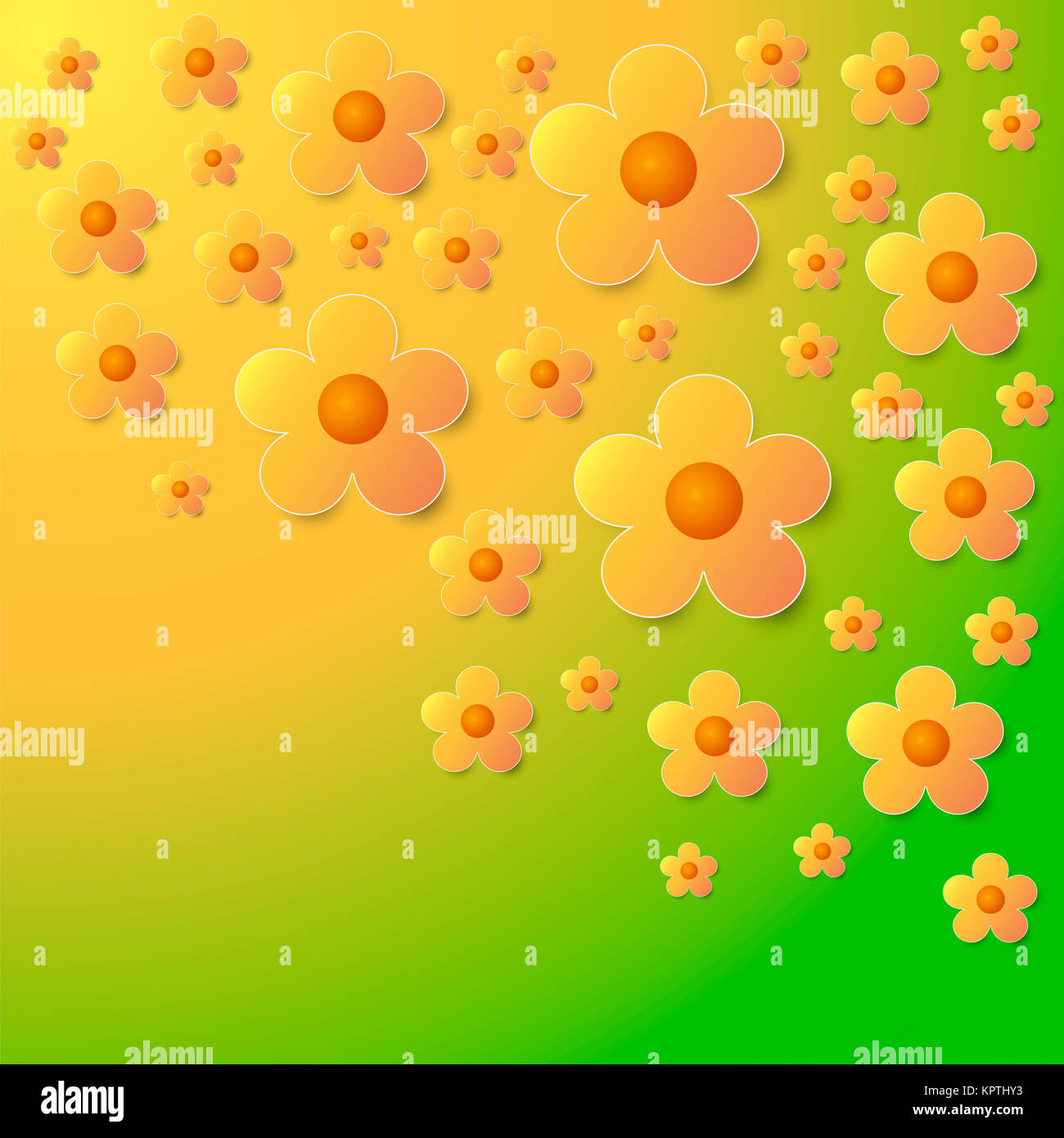 Summer Flower Paper Background. Floral Pattern Stock Photo - Alamy