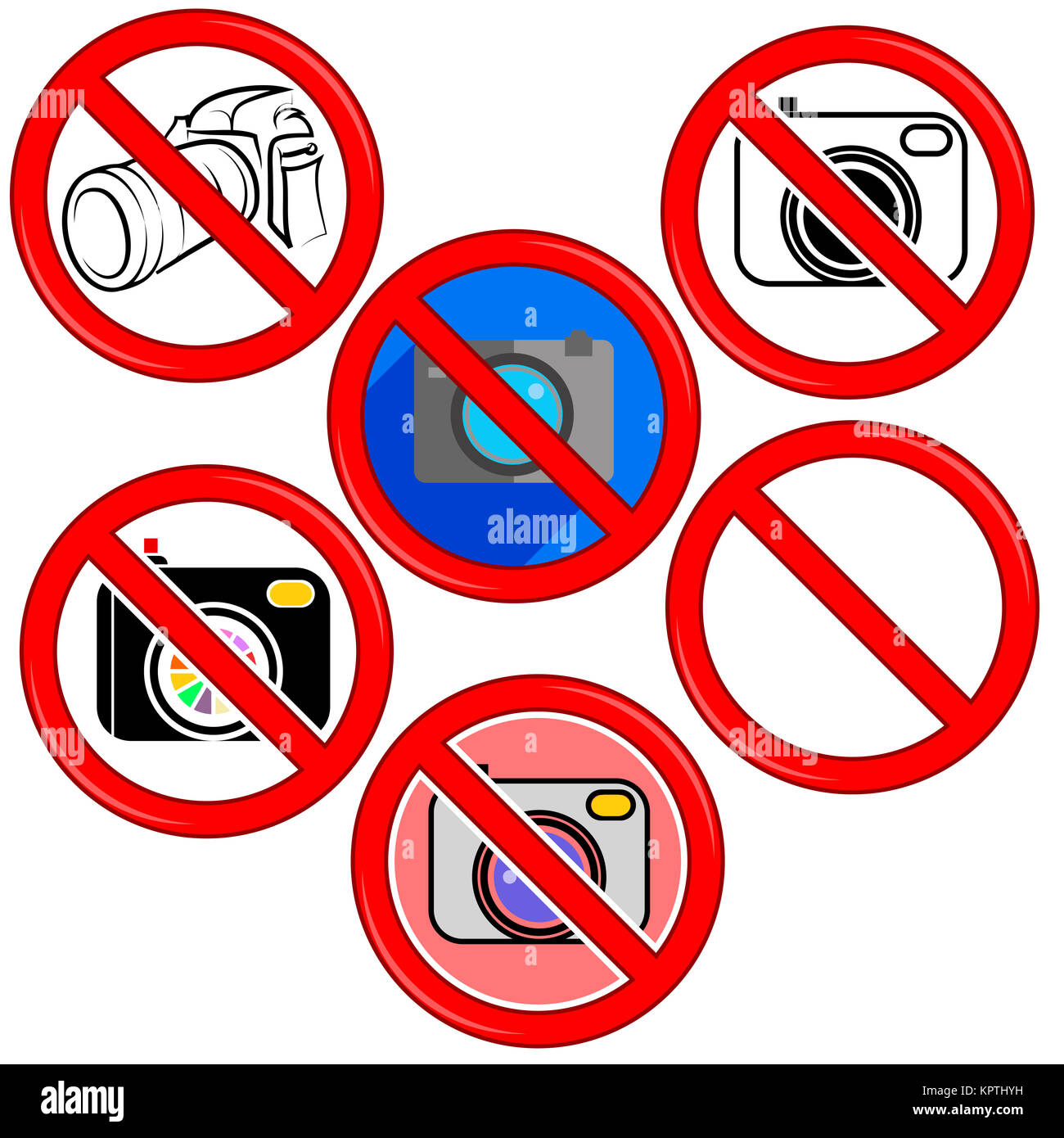 No photography camera prohibited symbol hi-res stock photography and ...