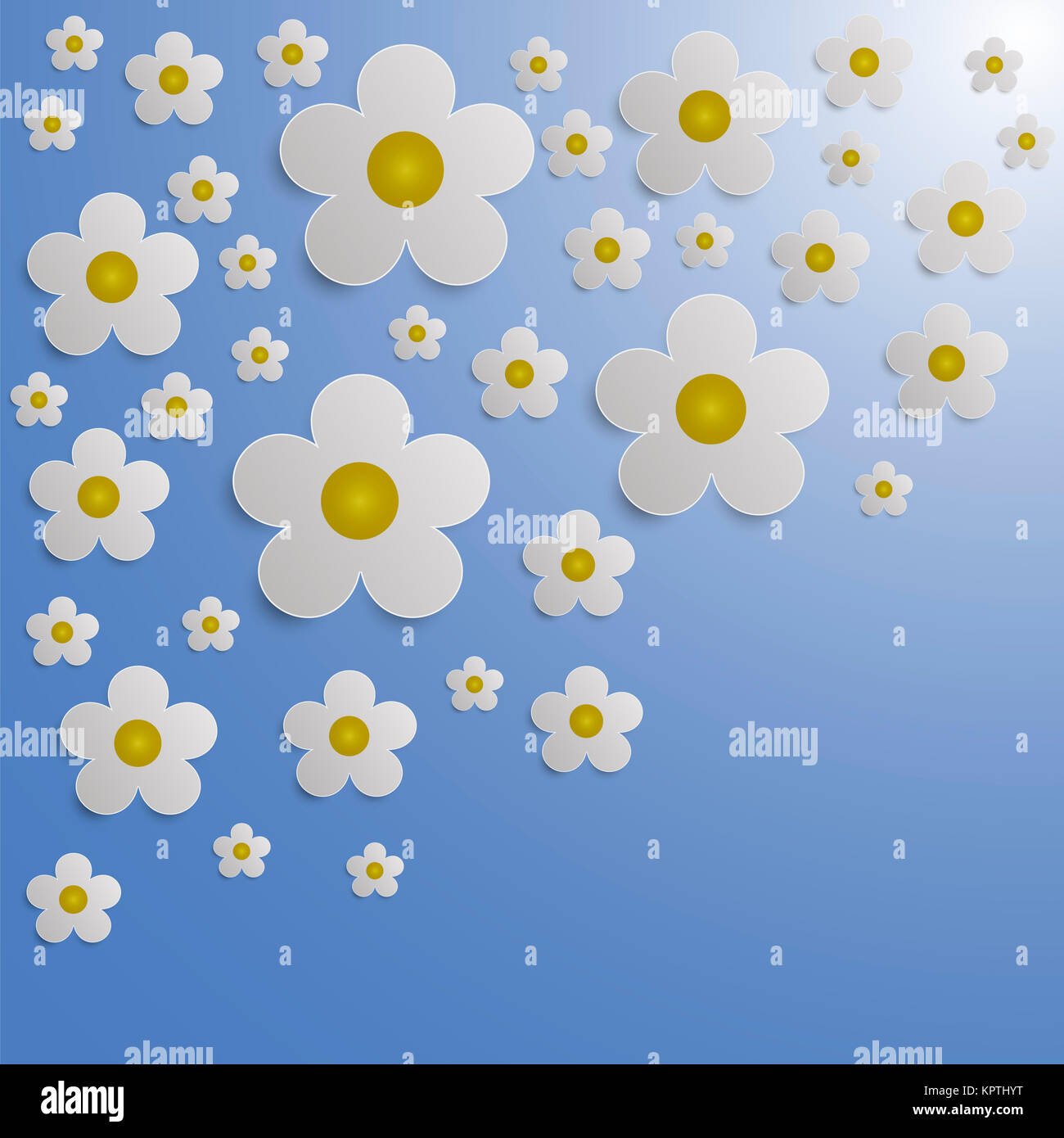 Summer Flower Paper Background Stock Photo - Alamy